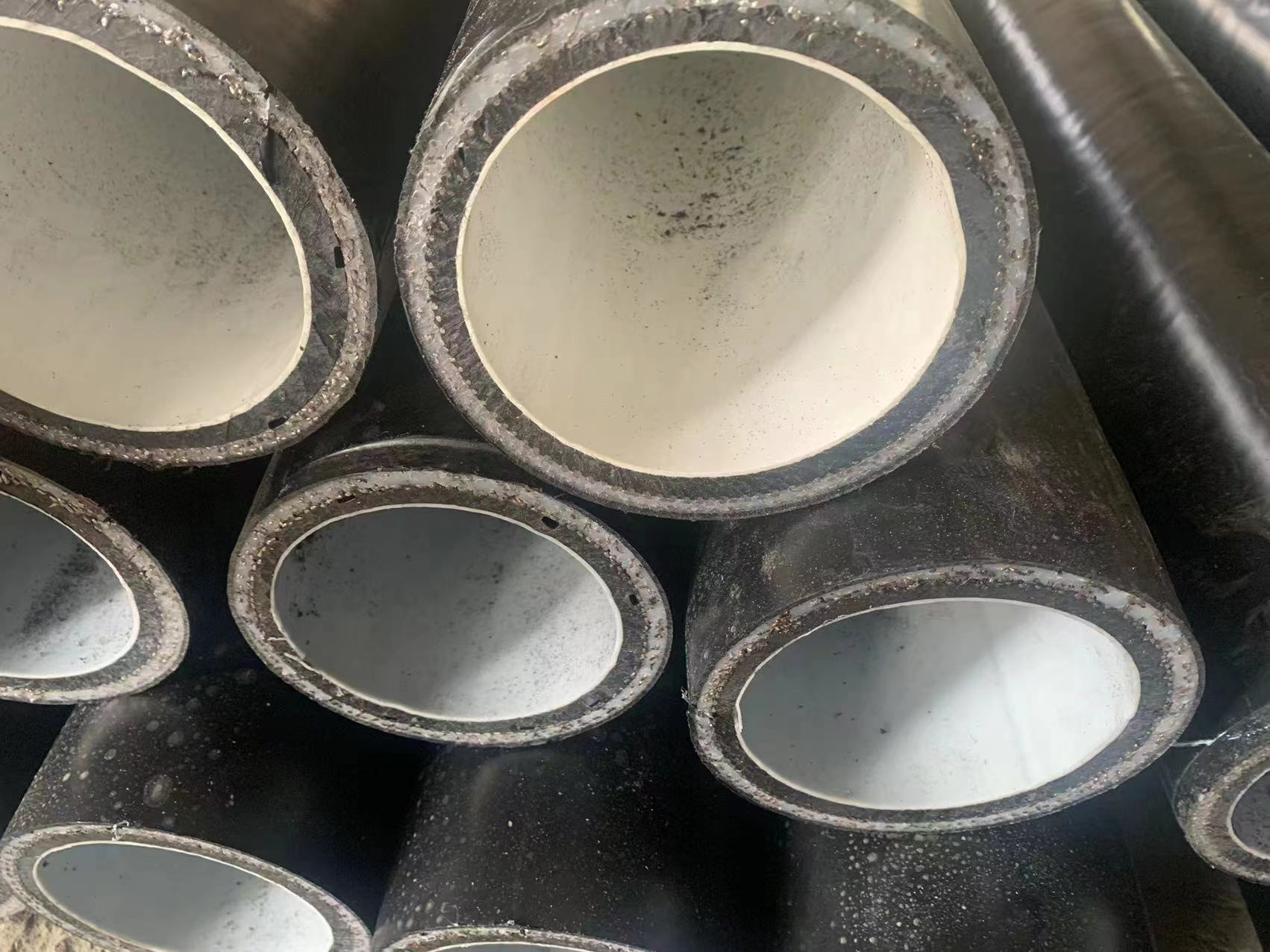 SRTP Composite Pipe with Wear-Resistant POE Inner Layer for Tailings Applications - GFD RTP Pipe